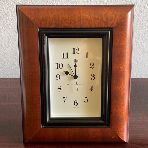 Martin Aborn | Art | Martin Aborn Italian Frame Clock With Alarm | Poshmark